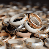 Unveiling the History and Beauty of Ceramic Wedding Rings – EMBR